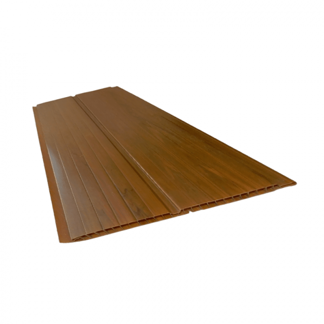 Forro PVC 20cmx7mmx6mt Mogno