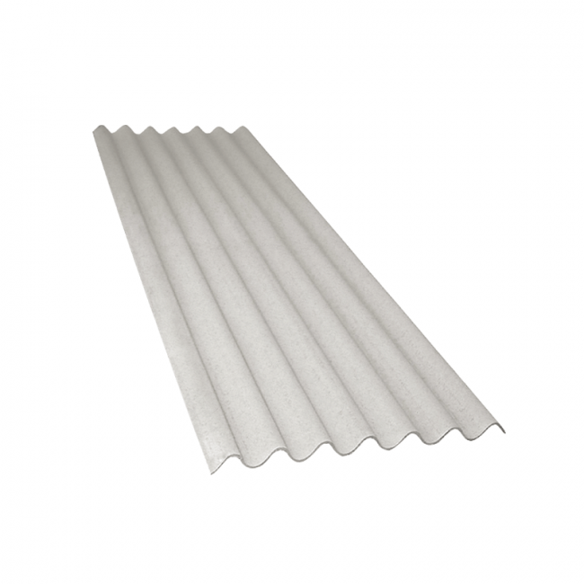 Telha Eternit Fibrocimento 4mm 244x50cm